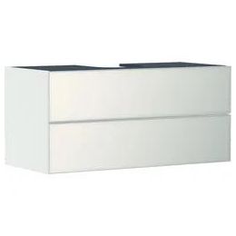 Hansgrohe Xevolos E Waschtischunterschrank, 2 Schubk&auml;sten, 1 Ausschnitt mittig, 1180x550x555mm, f&uuml;r Konsole mit Aufsatzwaschtisch, 54194790, Farbe: Korpus Sandbeige Matt, Front Sandbeige Metallic