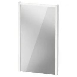 Duravit D-Code Spiegel, LED-Lichtfeld oben, 400x700mm, externer Lichtschalter notwendig, 3 W, DC7075018180000, Farbe: Wei&szlig; Matt