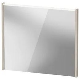 Duravit D-Code Spiegel, LED-Lichtfeld oben, 800x700mm, externer Lichtschalter notwendig, 6 W, DC7077091910000, Farbe: Taupe Matt