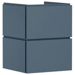 Hansgrohe Xilesa E Waschtischunterschrank f&uuml;r Handwaschbecken, 2 Schubk&auml;sten, 480x470x620mm, 54250760, Farbe: Schiefergrau Matt