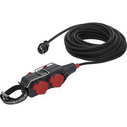 Fa.Brennenstuhl Brennenstuhl Professional Powerblock mit Verl&auml;ngerungsleitung PB 1100, Kabell&auml;nge 15 m, Kabeltyp H07RN-F3G 1,5 mm&sup2;