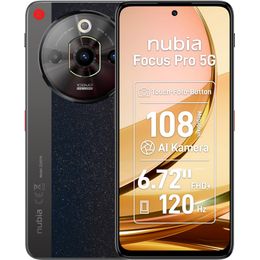 NUBIA Smartphone "Focus Pro 5G", schwarz, 256 GB, Mobiltelefone
