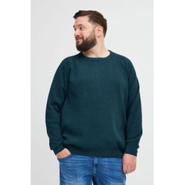 Strickpullover Blend "BHBPullover", Herren, Gr. 3XL, orion blau, 85% Polyester, 15% Polyamid, unifarben, Basic, regular fit normal, Rundhals, eingesetzt, Pullover Strickpullover, Stilvoller Strickpullover