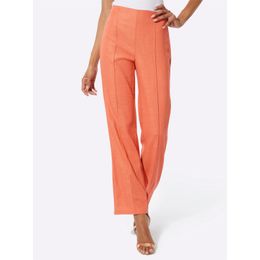 Heine Damen Webhose, Orange, Gr. 38, Sommerhosen, Material: Viskose