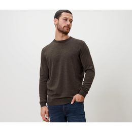 Tchibo - Merino-Pullover - Herren - Gr. S - braun