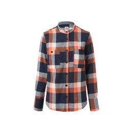 Tchibo - Flanellbluse - Damen - Gr. 42 - orange/kariert