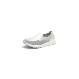 Waldl&auml;ufer Waldl&auml;ufer - Slipper April, silber, Gr. 41 - Leder