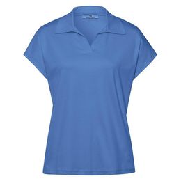 Peter Hahn - Polo-Shirt, blau, Gr. 38 / S - Baumwolle