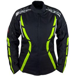 Motorradjacke Roleff "Zelina RO" Gr. XL, schwarz, Jacken, Damen, XL, Obermaterial: 100% Polyester. Innenfutter: 100% Polyester, Motorradjacke, wasserdicht und winddicht, mit Weitenverstellung