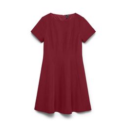 V&eacute;ro Moda Vero Moda Kleid 'VMIRIE' Damen Gr&ouml;&szlig;e 42 rot Winterkleid