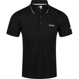 Regatta Maverik V Herren Polohemd schwarz L - Herrenshirts, -hemden & -pullover