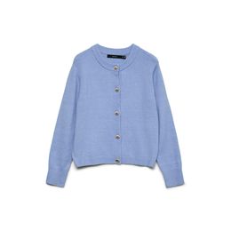 Vero Moda Girl Strickjacke 'VMFiona' M&auml;dchen Gr&ouml;&szlig;e 134/140 blue denim