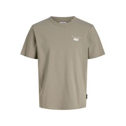 Jack & Jones Jack & Jones Junior T-Shirt Jungen Gr&ouml;&szlig;e 164 khaki / wei&szlig;