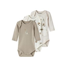 name it Body Jungen Gr&ouml;&szlig;e 86 beige / beigemeliert / wei&szlig;