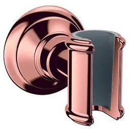 Hansgrohe AXOR Montreux Brausehalter, 16325300, Farbe: Polished Red Gold