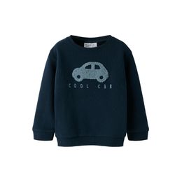 name it Sweatshirt 'NMMObear' Jungen Gr&ouml;&szlig;e 92 hellblau / dunkelblau
