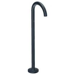 Hansgrohe AXOR Uno Wanneneinlauf, freistehend, gebogen, Ausladung 226mm, 38412670, Farbe: Schwarz Matt