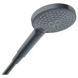 Hansgrohe AXOR ShowerSolutions Handbrause 120 3jet, 26050340, Farbe: Brushed Black Chrome