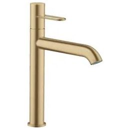 Hansgrohe AXOR Uno Einhebel-Waschtischmischer 190, B&uuml;gelgriff, ohne Zugstangen-Ablaufgarnitur, Ausladung 201mm, 38032140, Farbe: Brushed Bronze