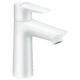 Hansgrohe Talis E Einhebel Waschtischmischer 110, ohne Ablaufgarnitur, Ausladung 112mm, 71712700, Farbe: weiss matt