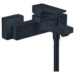 Hansgrohe Metropol Einhebel-Wannenmischer, Aufputz, Hebelgriff, Ausladung 180mm, 32540670, Farbe: Schwarz Matt