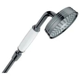 Hansgrohe AXOR Montreux Handbrause 100 1jet Classic, 16320330, Farbe: Polished Black Chrome