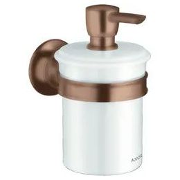 Hansgrohe AXOR Montreux Lotionsspender, 42019310, Farbe: Brushed Red Gold