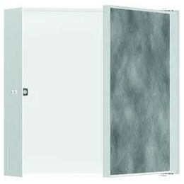 Hansgrohe XtraStoris Rock Wandnische mit befliesbarer T&uuml;r 300x300x100 mm, 56085700, Farbe: weiss matt