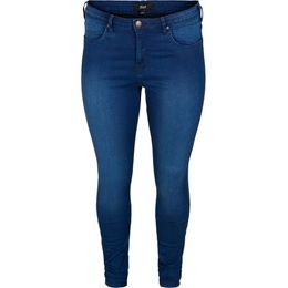 ZIZZI Jeans 'Amy' Damen Gr&ouml;&szlig;e 34 blue denim
