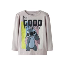 name it Shirt 'NMFDIANA STITCH' M&auml;dchen Gr&ouml;&szlig;e 116 opal / kiwi / mauve / schwarz