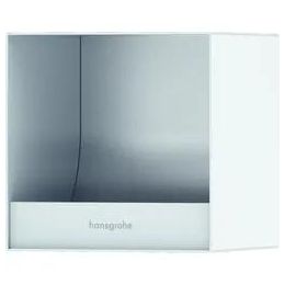 Hansgrohe XtraStoris Original Toilettenpapierhalter, Einbau, 150x140x150mm, 56065700, Farbe: Mattwei&szlig;