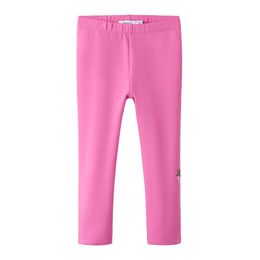 name it Leggings M&auml;dchen Gr&ouml;&szlig;e 110 schoko / pink / wei&szlig;