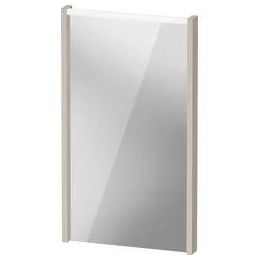 Duravit D-Code Spiegel, LED-Lichtfeld oben, 400x700mm, externer Lichtschalter notwendig, 3 W, DC7075091910000, Farbe: Taupe Matt