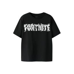 name it T-Shirt 'NKMJAMBA FORTNITE' Jungen Gr&ouml;&szlig;e 134/140 schwarz / wei&szlig;
