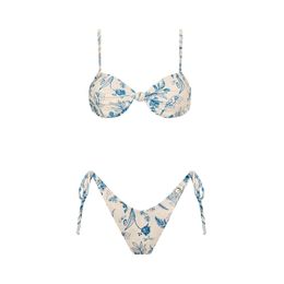 Acuarela Brand Bikini 'Mykonos' Damen Gr&ouml;&szlig;e S himmelblau