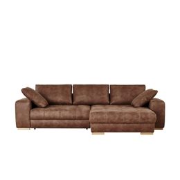 bobb Ecksofa Caro braun Ma&szlig;e (cm): B: 305 H: 87 T: 202.0 Sofas > Sofas nach Material > Stoffsofas &raquo; Sofa DE