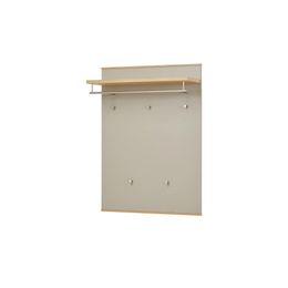 M&ouml;bel Kraft Garderobenpaneel beige Holzwerkstoff Ma&szlig;e (cm): B: 80 H: 109 T: 27.0 &raquo; M&ouml;bel Kraft