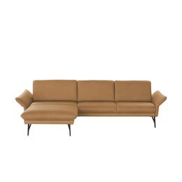 himolla Ecksofa Echtleder 1928 gelb Ma&szlig;e (cm): B: 296 H: 85 T: 175.0 &raquo; M&ouml;bel Kraft