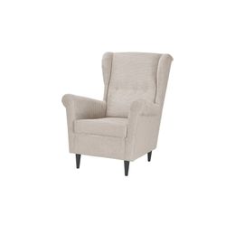 Smart Sessel Hubertine creme Ma&szlig;e (cm): B: 82 H: 102 T: 89.0 &raquo; M&ouml;bel Kraft