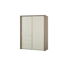 M&ouml;bel Kraft Schwebet&uuml;renschrank 2-t&uuml;rig Mitta beige Ma&szlig;e (cm): B: 175 H: 220 T: 67.0 &raquo; M&ouml;bel Kraft