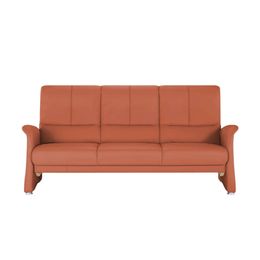himolla Vorziehsofa aus Echtleder 6001 orange Ma&szlig;e (cm): B: 210 H: 102 T: 86.0 &raquo; M&ouml;bel Kraft
