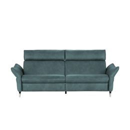 himolla Einzelsofa aus Echtleder 1926 blau Ma&szlig;e (cm): B: 224 H: 94 T: 95.0 &raquo; M&ouml;bel Kraft