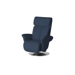 himolla Ledersessel mit Relaxfunktion 7227 blau Ma&szlig;e (cm): B: 82 H: 107 T: 88.0 &raquo; M&ouml;bel Kraft