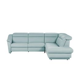 himolla Ecksofa Leder 9707 blau Ma&szlig;e (cm): B: 275 H: 84 T: 245.0 &raquo; M&ouml;bel Kraft