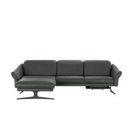 himolla Ecksofa Leder 1059 grau Ma&szlig;e (cm): B: 284 H: 83 T: 179.0 &raquo; M&ouml;bel Kraft