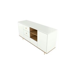 M&ouml;bel Kraft Sideboard wei&szlig; Ma&szlig;e (cm): B: 160 H: 83 &raquo; M&ouml;bel Kraft