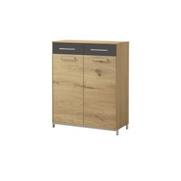 Woodford Schuhschrank Vista holzfarben Ma&szlig;e (cm): B: 86 H: 105 T: 37.0 &raquo; M&ouml;bel Kraft