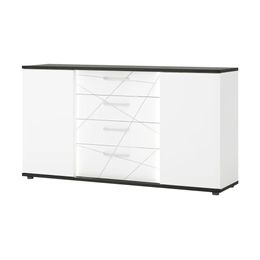 M&ouml;bel Kraft Sideboard wei&szlig; Ma&szlig;e (cm): B: 161 H: 87 T: 40.0 &raquo; M&ouml;bel Kraft