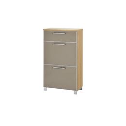 M&ouml;bel Kraft Schuhschrank beige Ma&szlig;e (cm): B: 61 H: 108 T: 31.0 &raquo; M&ouml;bel Kraft