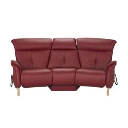 himolla Einzelsofa Leder 4708 rot Ma&szlig;e (cm): B: 216 H: 97 T: 119.0 &raquo; M&ouml;bel Kraft
